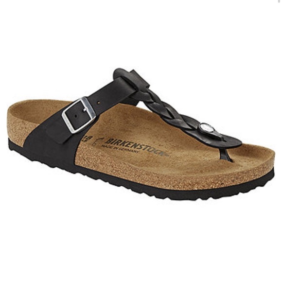 Birkenstock | Shoes | Birkenstock Womens Gizeh Braid Original Footbed ...